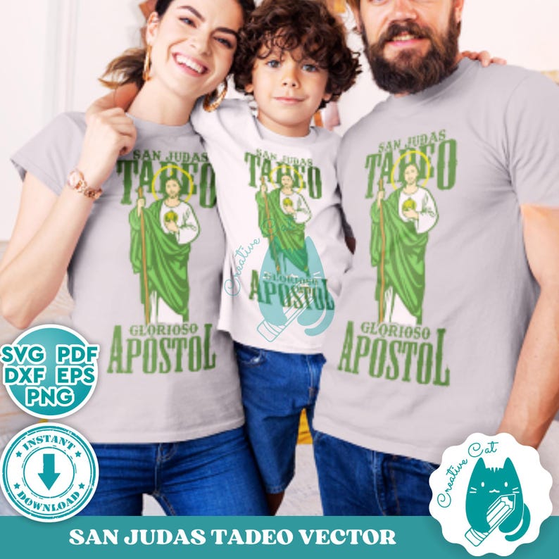San Judas Tadeo M5 SVG Descarga Instantánea - Etsy México