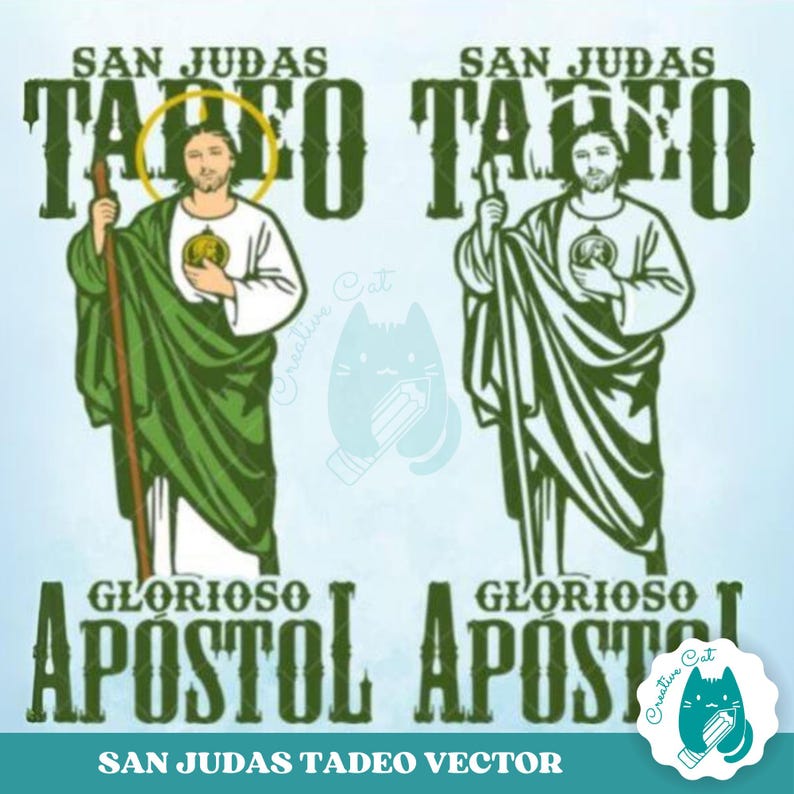 Saint Jude Thaddeus M5 SVG Instant Download - Etsy