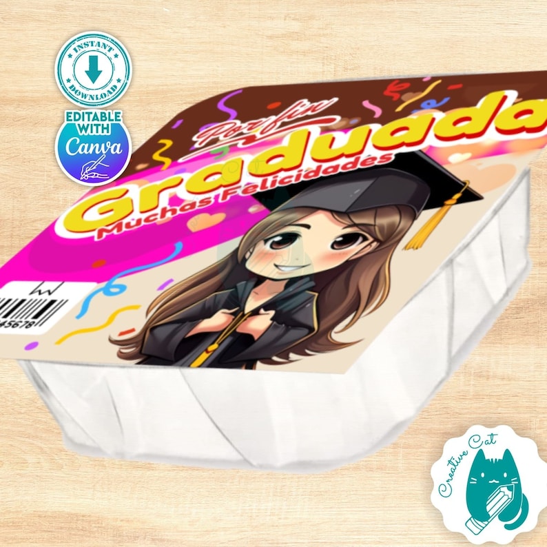 End of Course GRADUATION Editable Canva Template - Etsy Australia