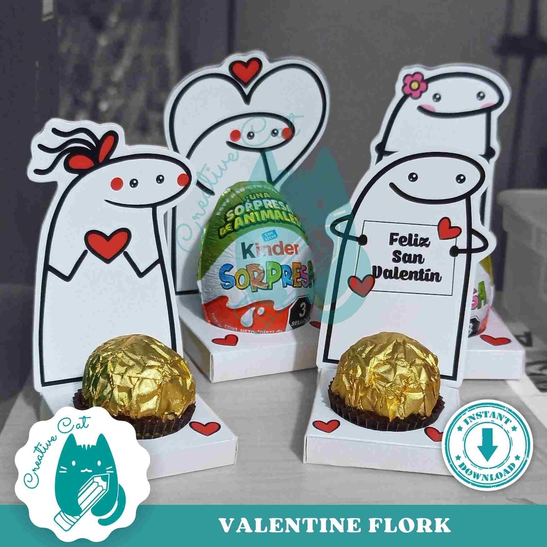 Flork Valentine's Day Candy Box Svg Pdf Png - Etsy