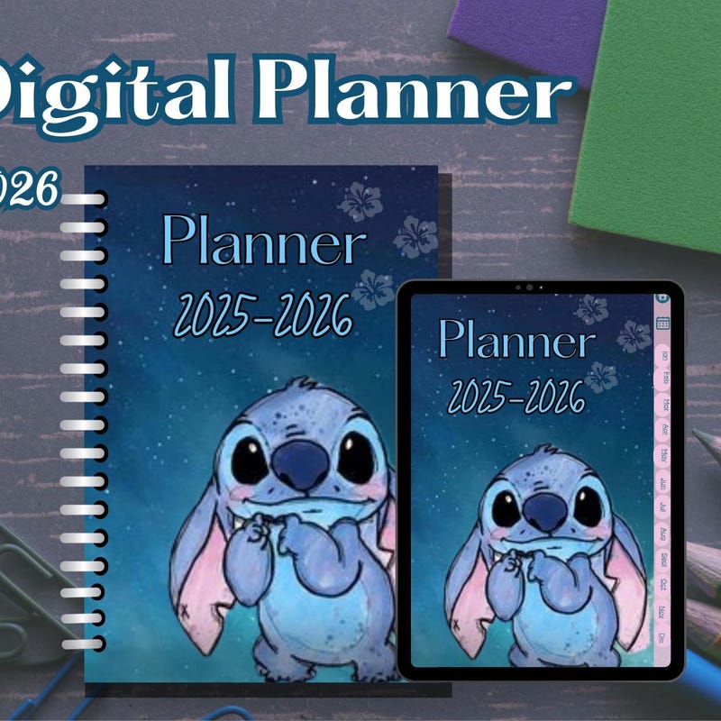 Lilo and Stitch 2025 Calendar - Etsy