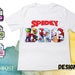 Spidey Bro Tee Design: Spidey & Friends SVG PNG JPEG (digital Download ...