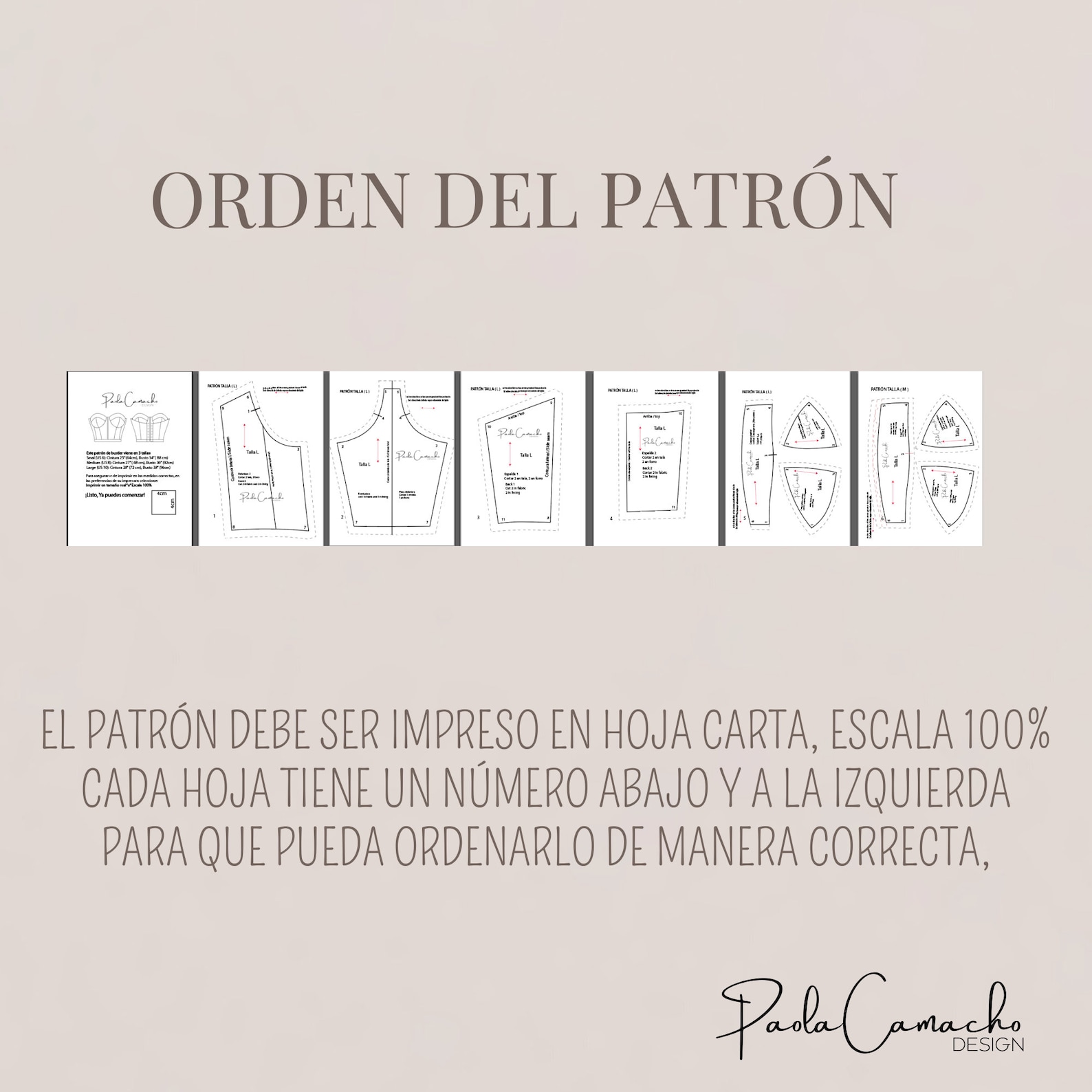 Corset de Copas Patrones de costura en PDF, Tallas S,M,L - Etsy España