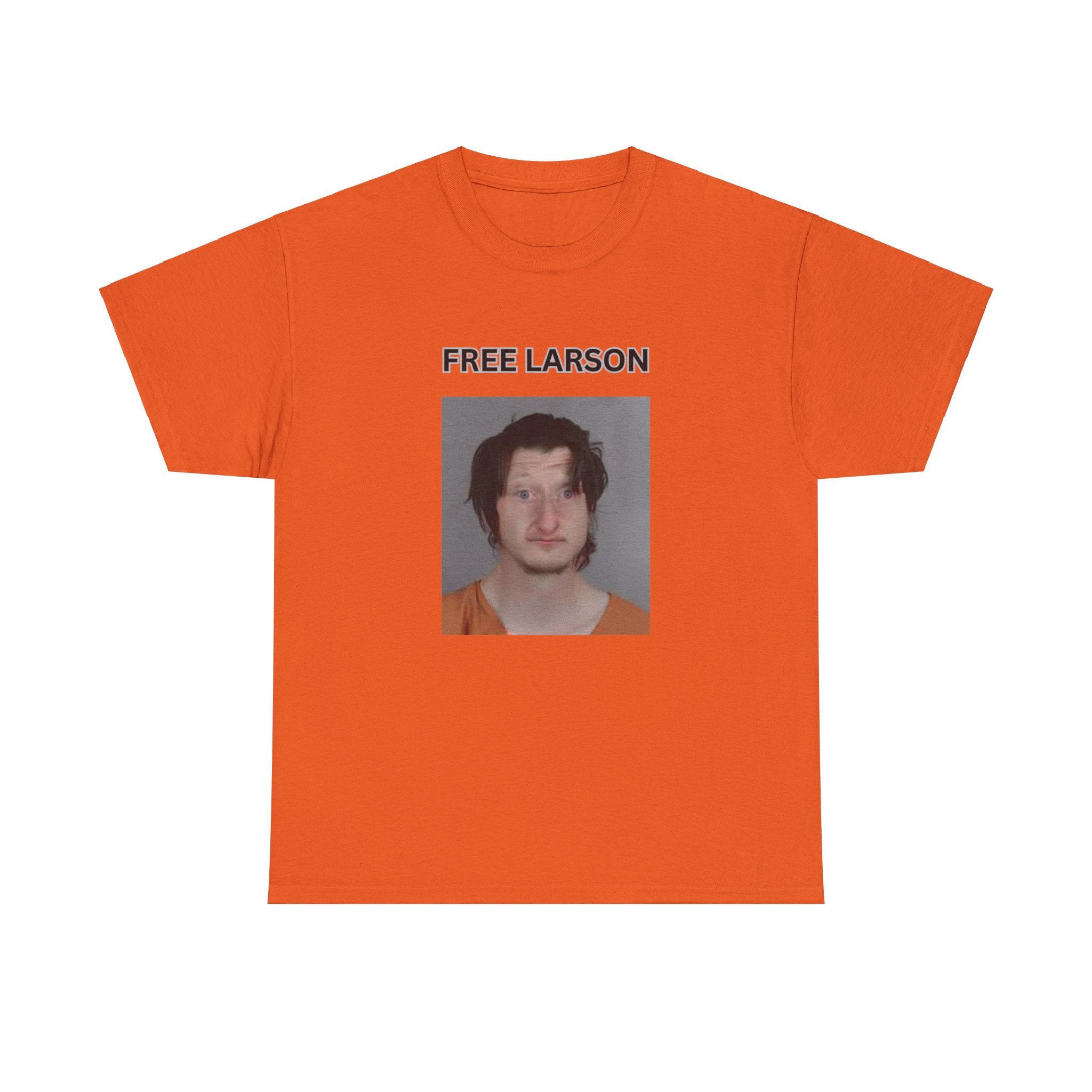 Daniel Larson Mugshot Unisex Heavy Cotton Fee - FREE LARSON! - Etsy