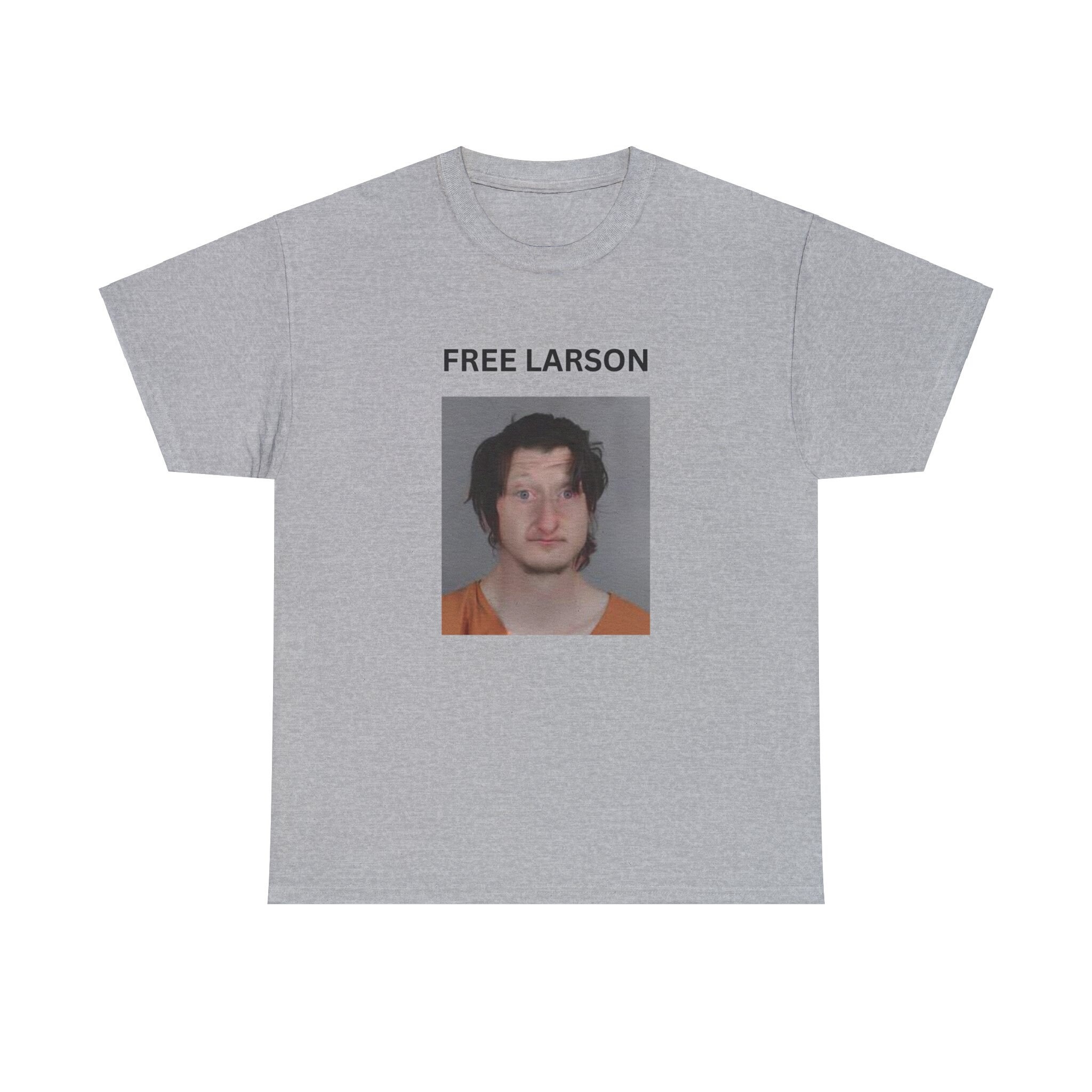 Daniel Larson Mugshot Unisex Heavy Cotton Fee - FREE LARSON! - Etsy