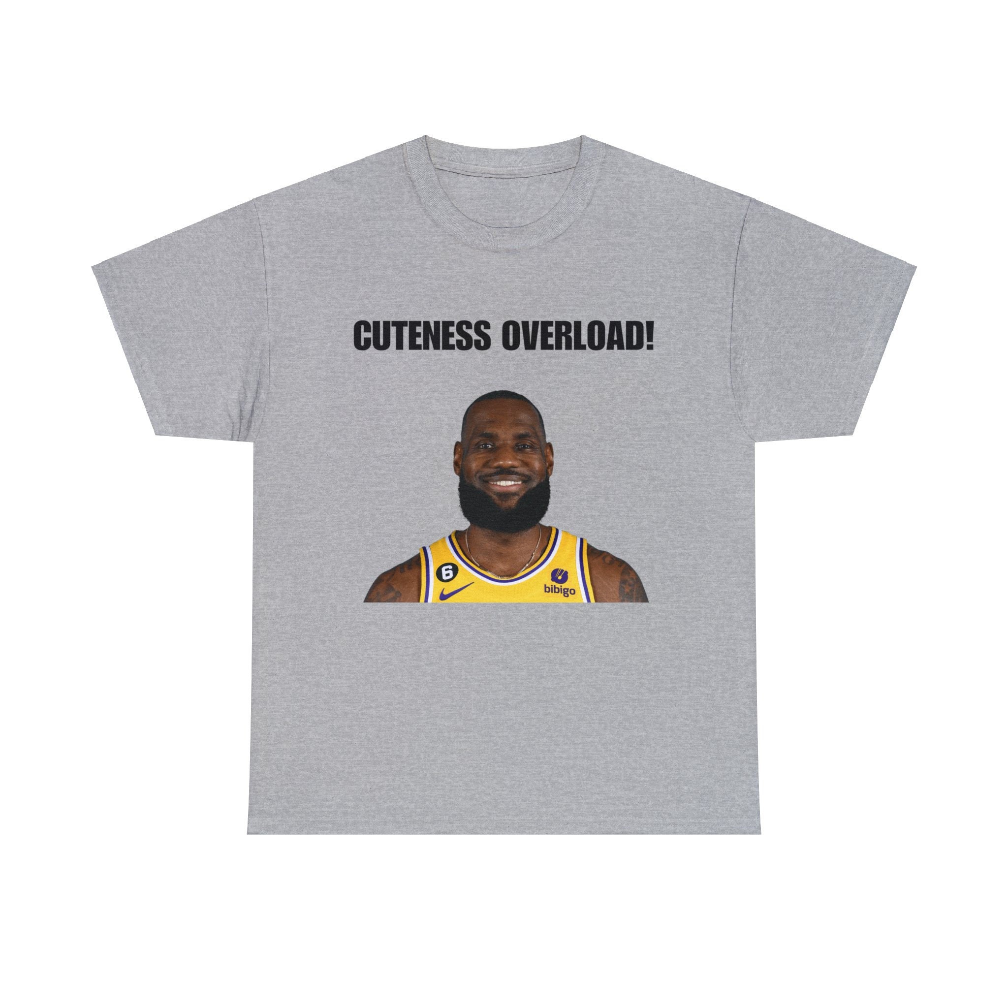 My Glorious King Lebron James Cuteness Overload Tiktok Unisex Heavy ...