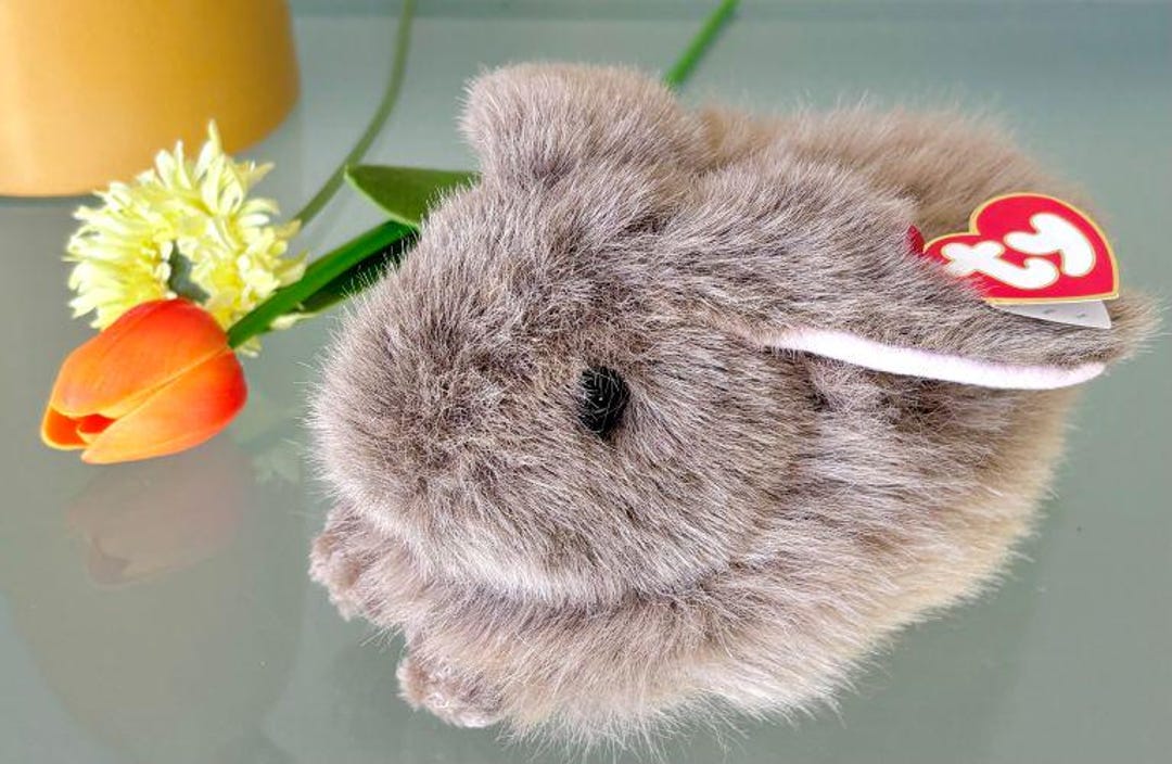 1993 Easter Spring Ty Classic Nibbles Bunny Rabbit Retired Vintage Ty ...