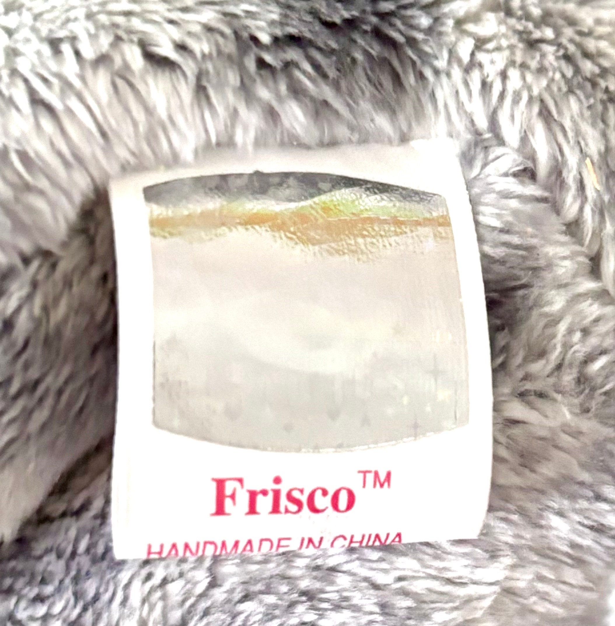 2002 Vintage Frisco Gray Kitty Cat Plush Ty Beanie Baby Stuffed Animal ...