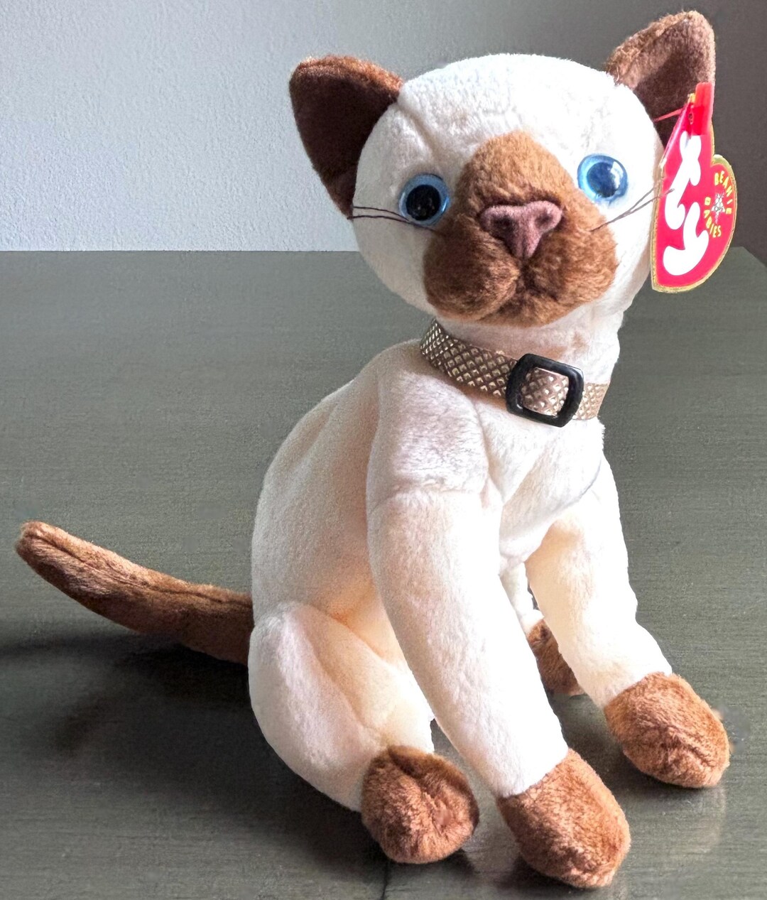 2001 4369 Vintage Siam Siamese Cat Ty Beanie Baby Collectible Plush ...