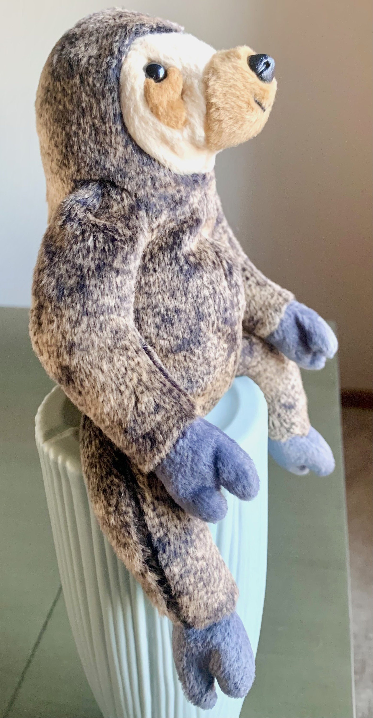 1999 4261 Slowpoke the Sloth Vintage Plush Ty Beanie Baby Stuffed ...