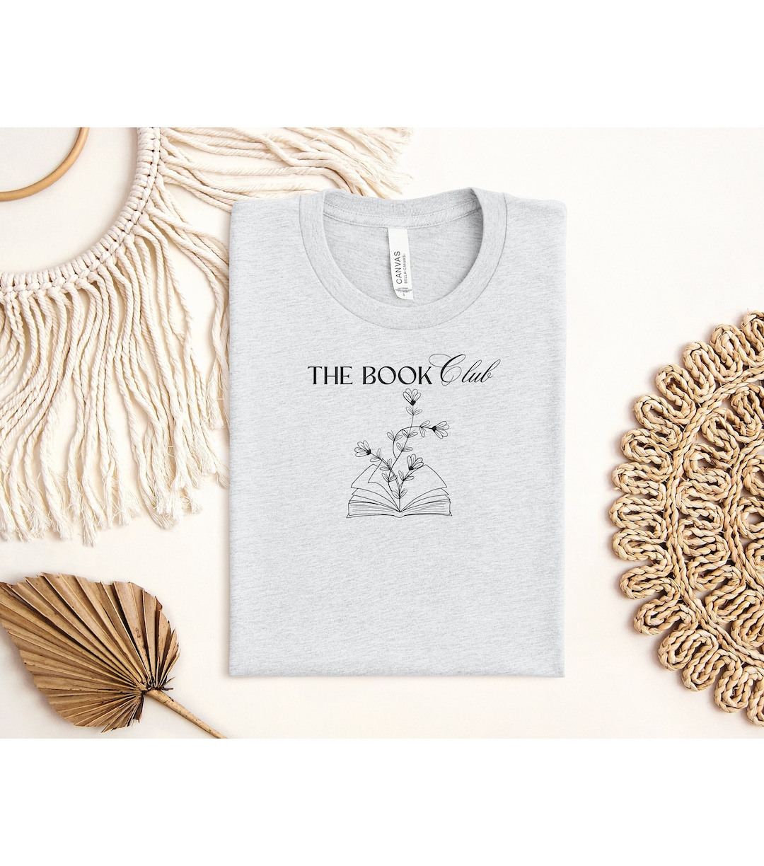 The Book Club Short Sleeve Tee, Bookish Shirt, Book Lover, Booktok ...