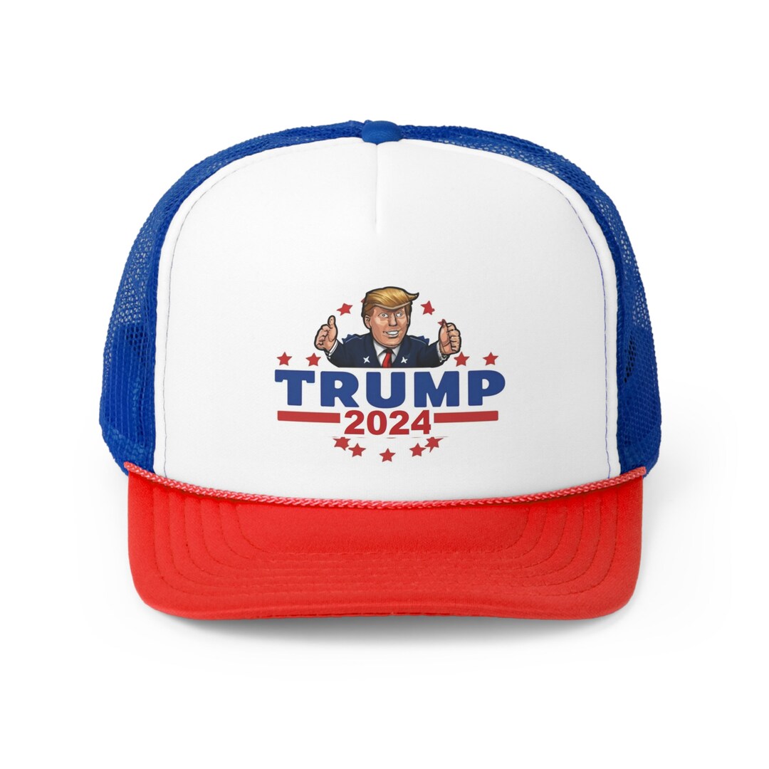 TRUMP 2024 ELECTION Trucker Caps - Etsy