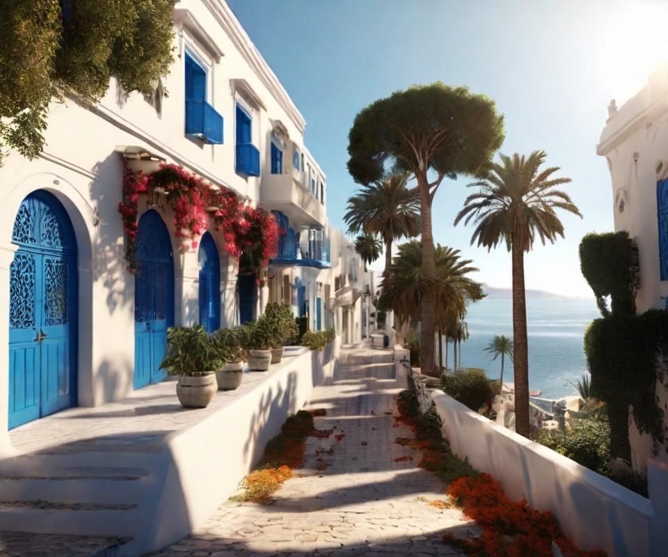 Sidi Bou Said Illustration - Etsy