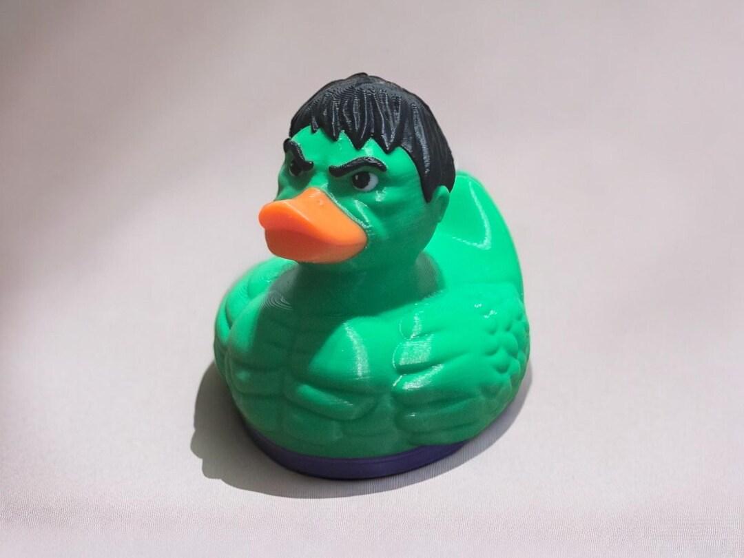 The Incredible Hulk Duck - Etsy