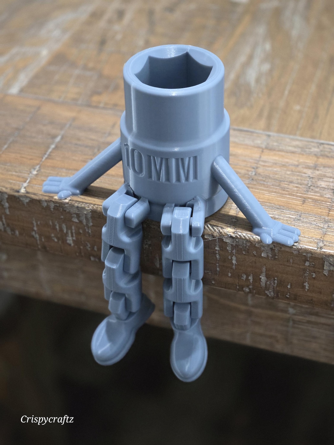 10mm Socket Buddy With Arms & Flexi Legs - Etsy