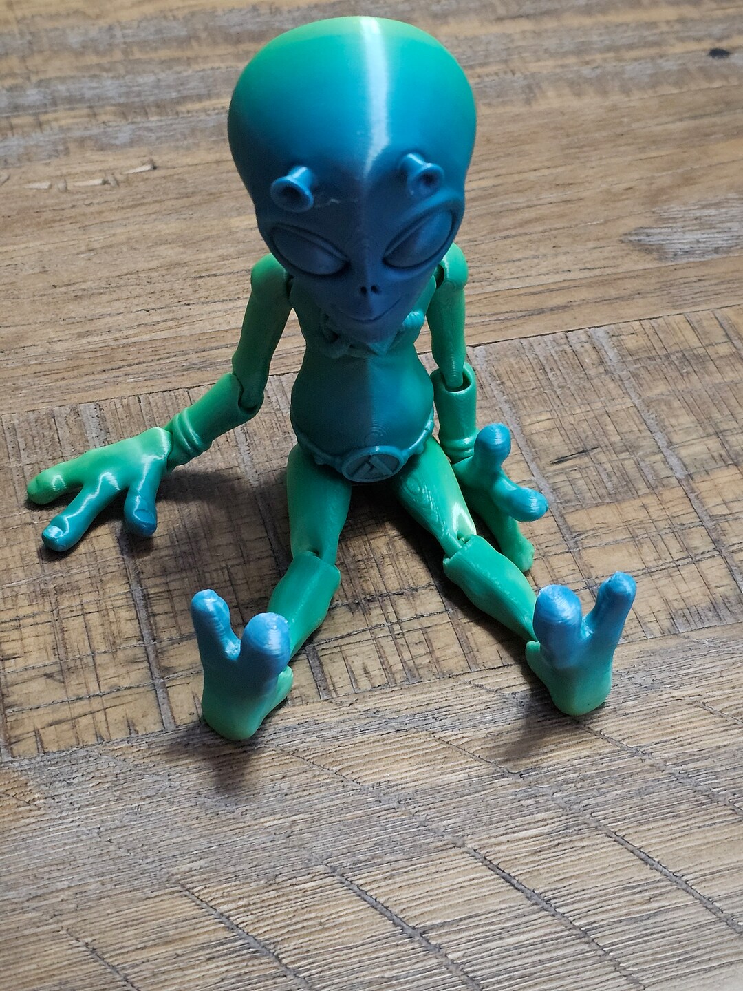 8" Flexible Alien - Etsy