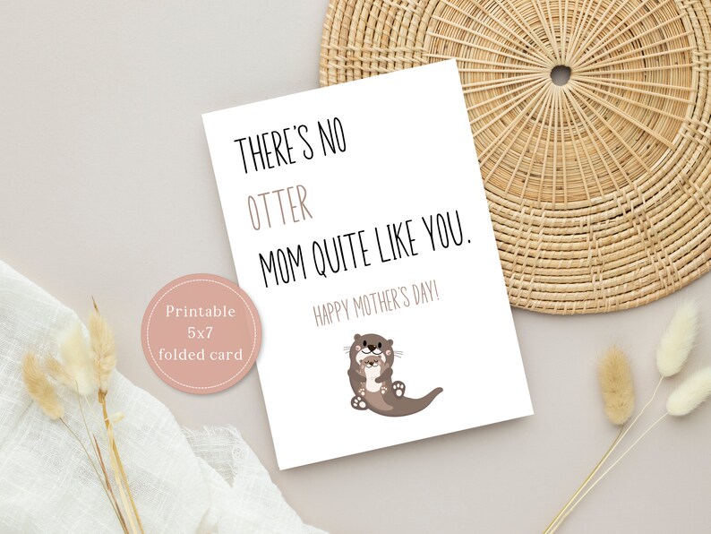 Printable Mother's Day Card, Digital Download, Funny Mother's Day Card ...