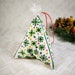 Pyramid Triangle Christmas Tree Cross Stitch Ornament Biscornu ...