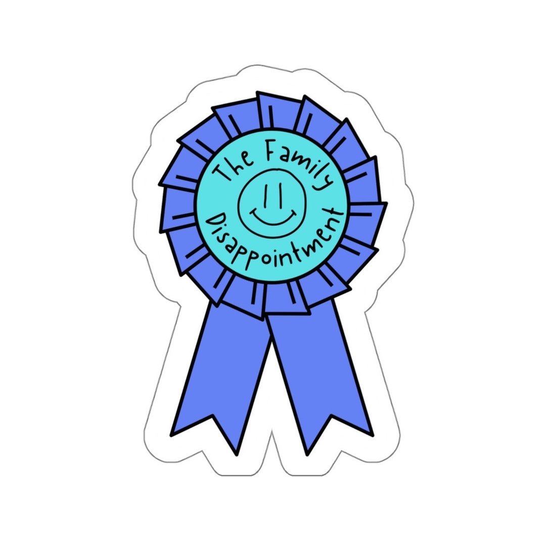 Family Disappointment Award Die-cut Sticker Gift for Brother Gift for ...