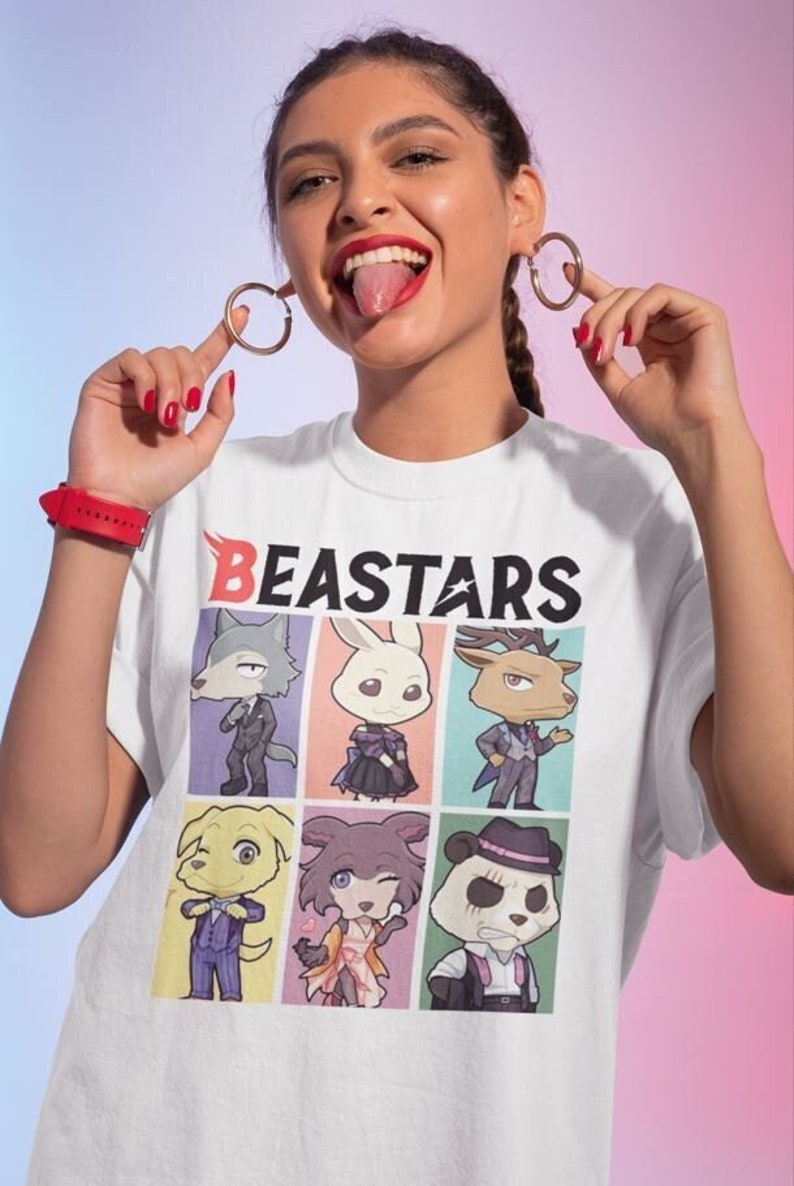 UNISEX Anime Beastars Tshirt, Manga Lover Shirt, Graphic Tee, Otaku ...