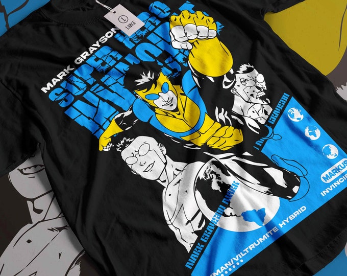 Invincible Vintage Bootleg Tshirt - Etsy