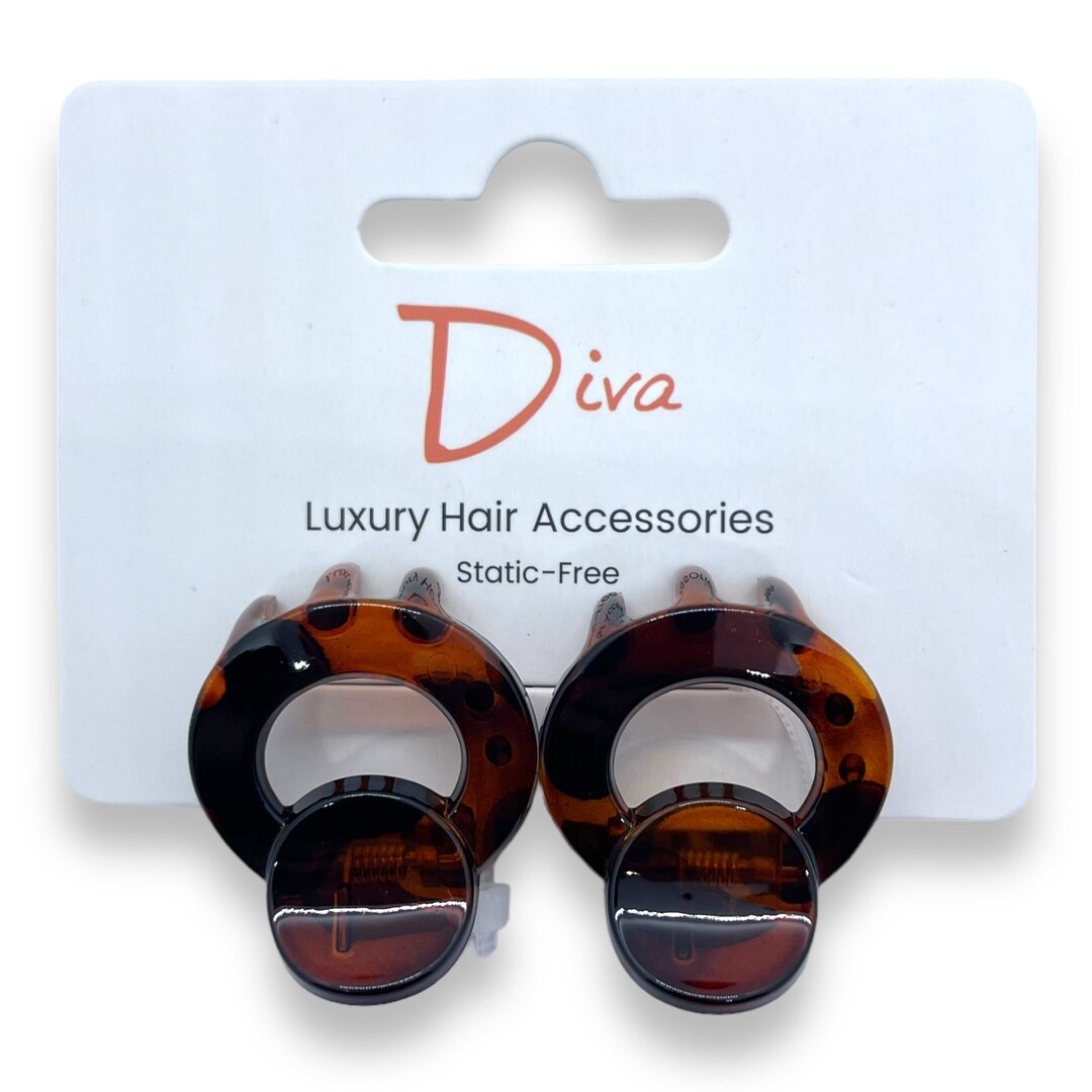 Diva 2-pack Claw Clips | Luxury Hair Accessories | All Hair Types ...