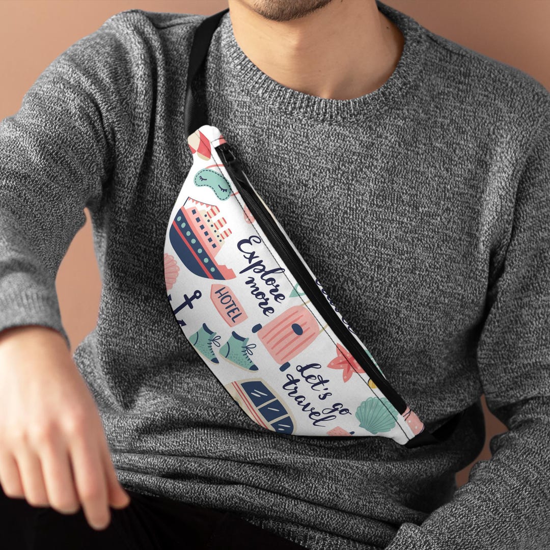 Whimsical Travel Fanny Pack - Etsy