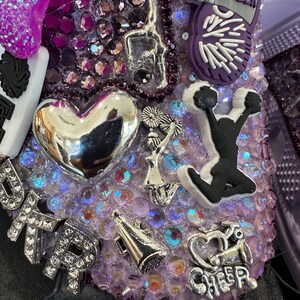 Cheer Crocs, Custom Rhinestone Bling Clogs, Cheer Team Clogs ...