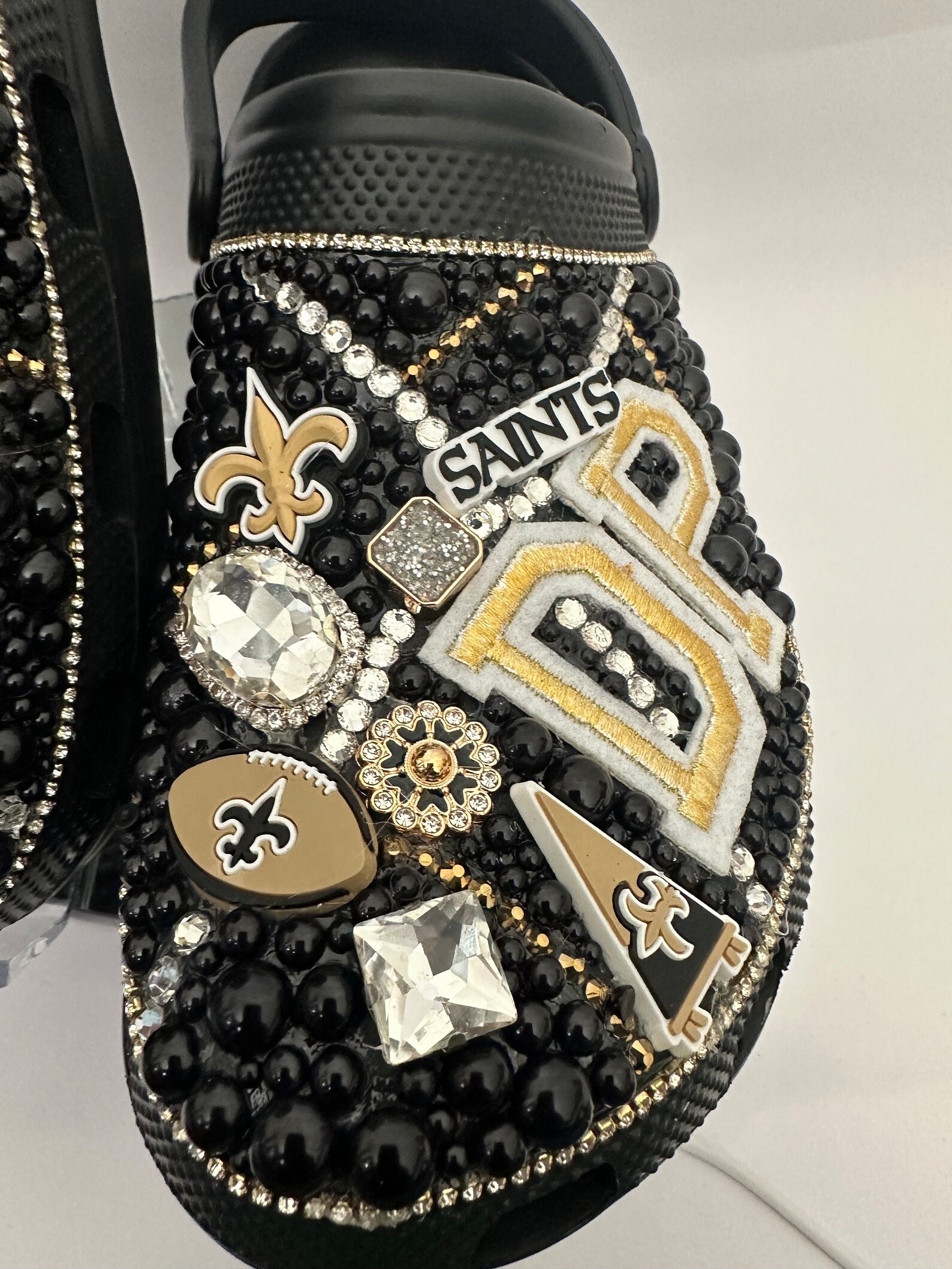 Custom Rhinestone Bling Team Crocs, Football Baseball, Basketball ...