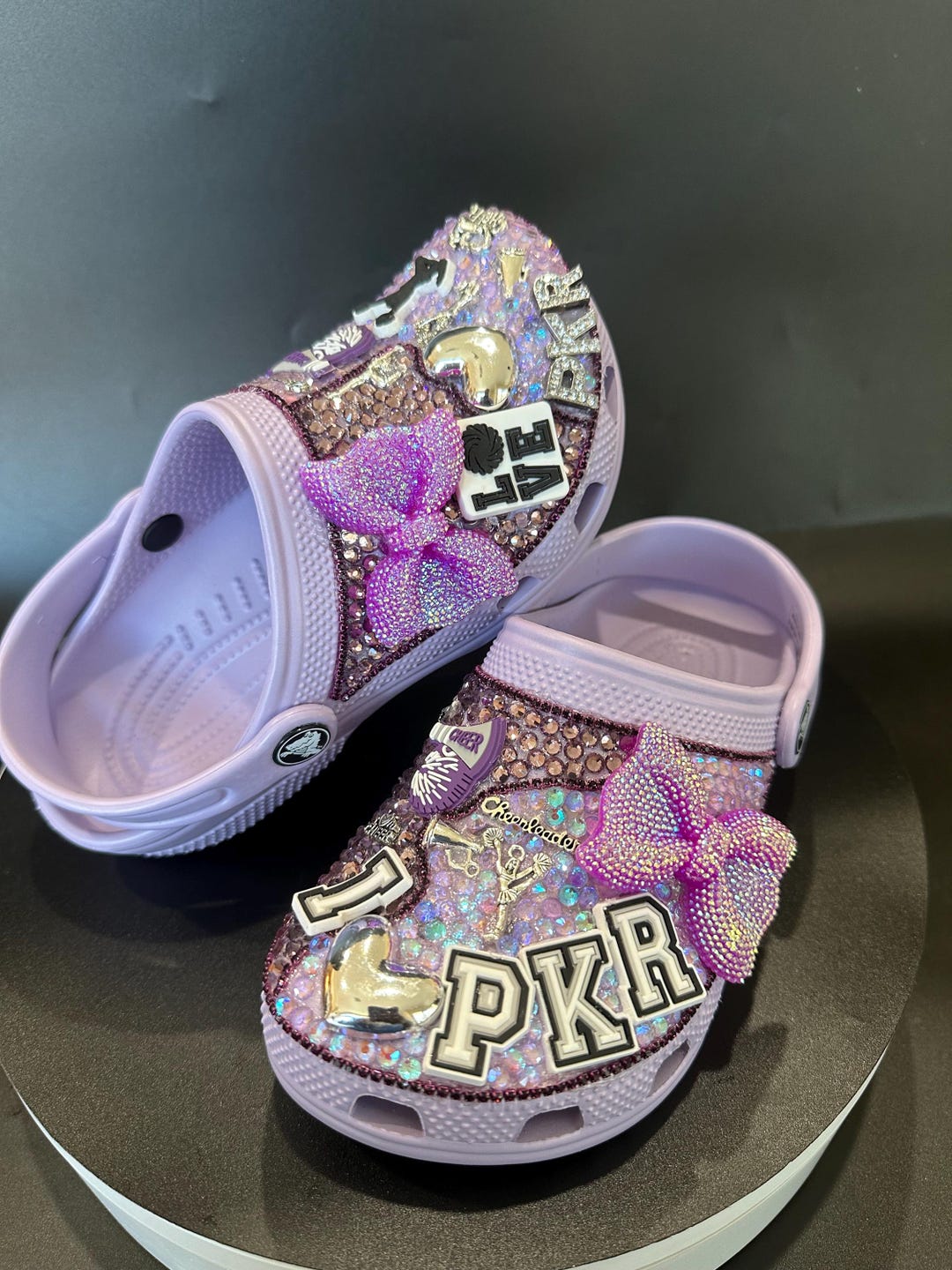 Cheer Crocs, Custom Rhinestone Bling Clogs, Cheer Team Clogs ...