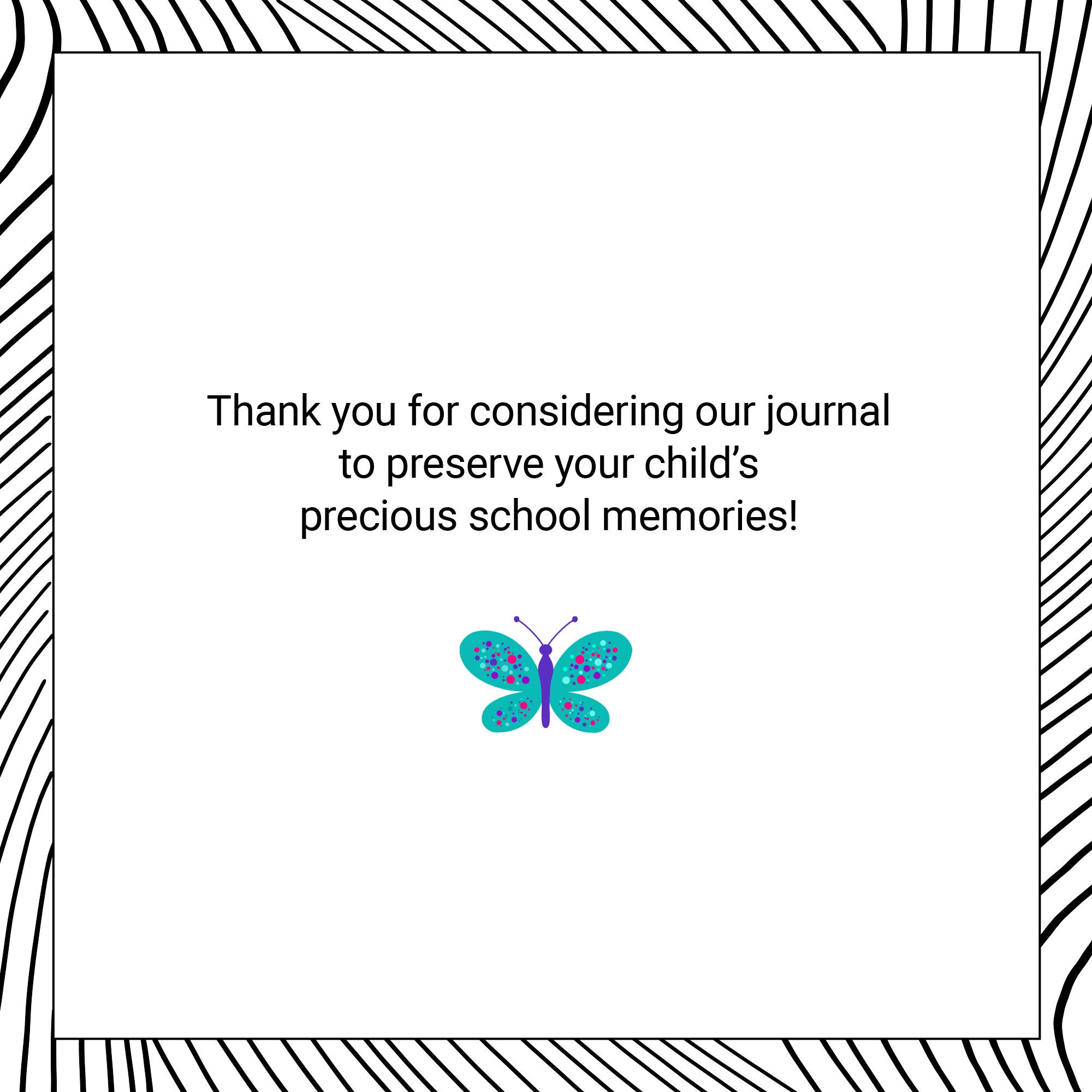End of School Printable Journal & Activities Keepsake Memory Book Last ...