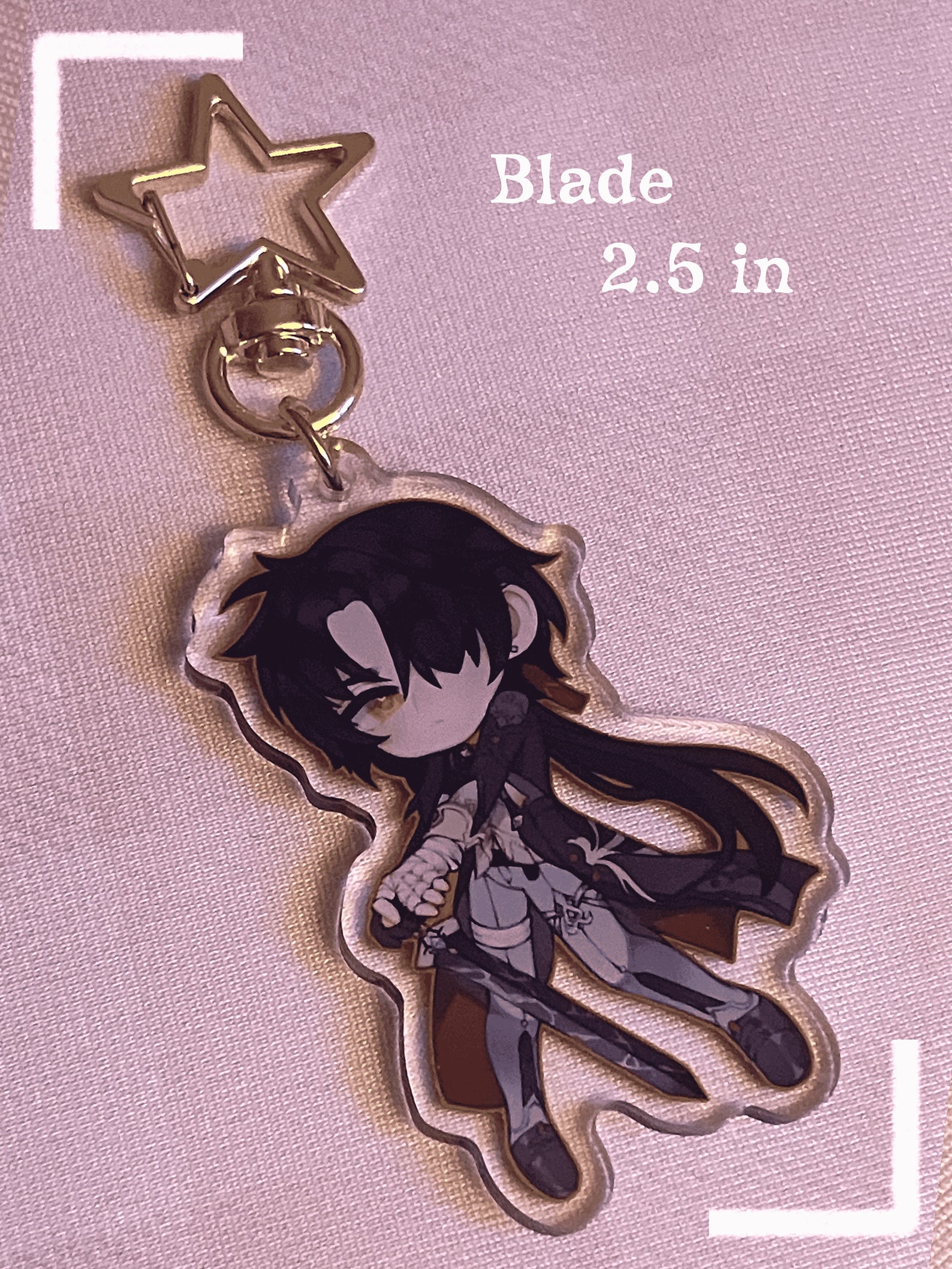 Honkai Star Rail Acrylic Keychains: Blade, Kafka, Dan Heng and March ...