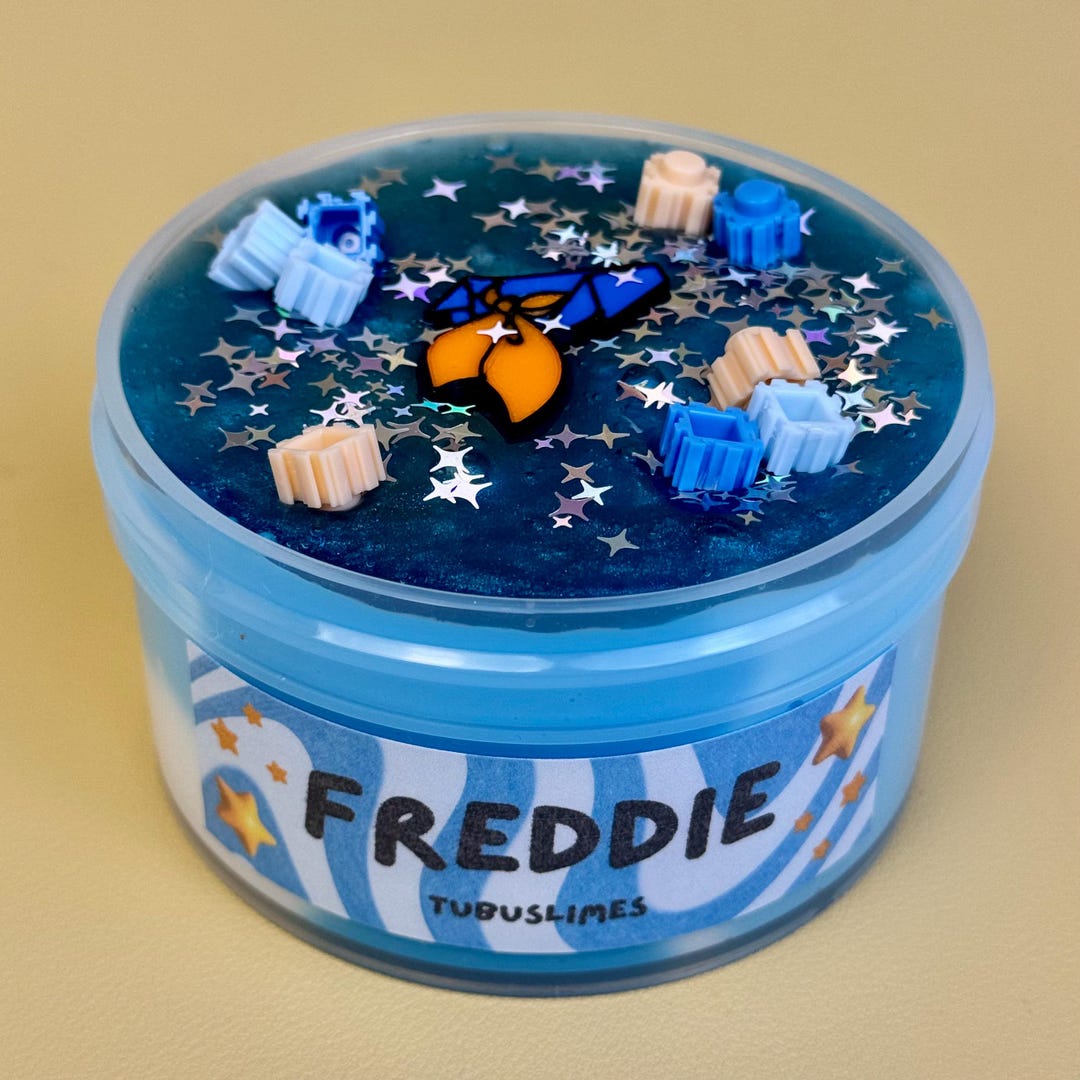 Freddie Scooby Doo Thick N' Glossy Slime With 3D Printed Charm and ...
