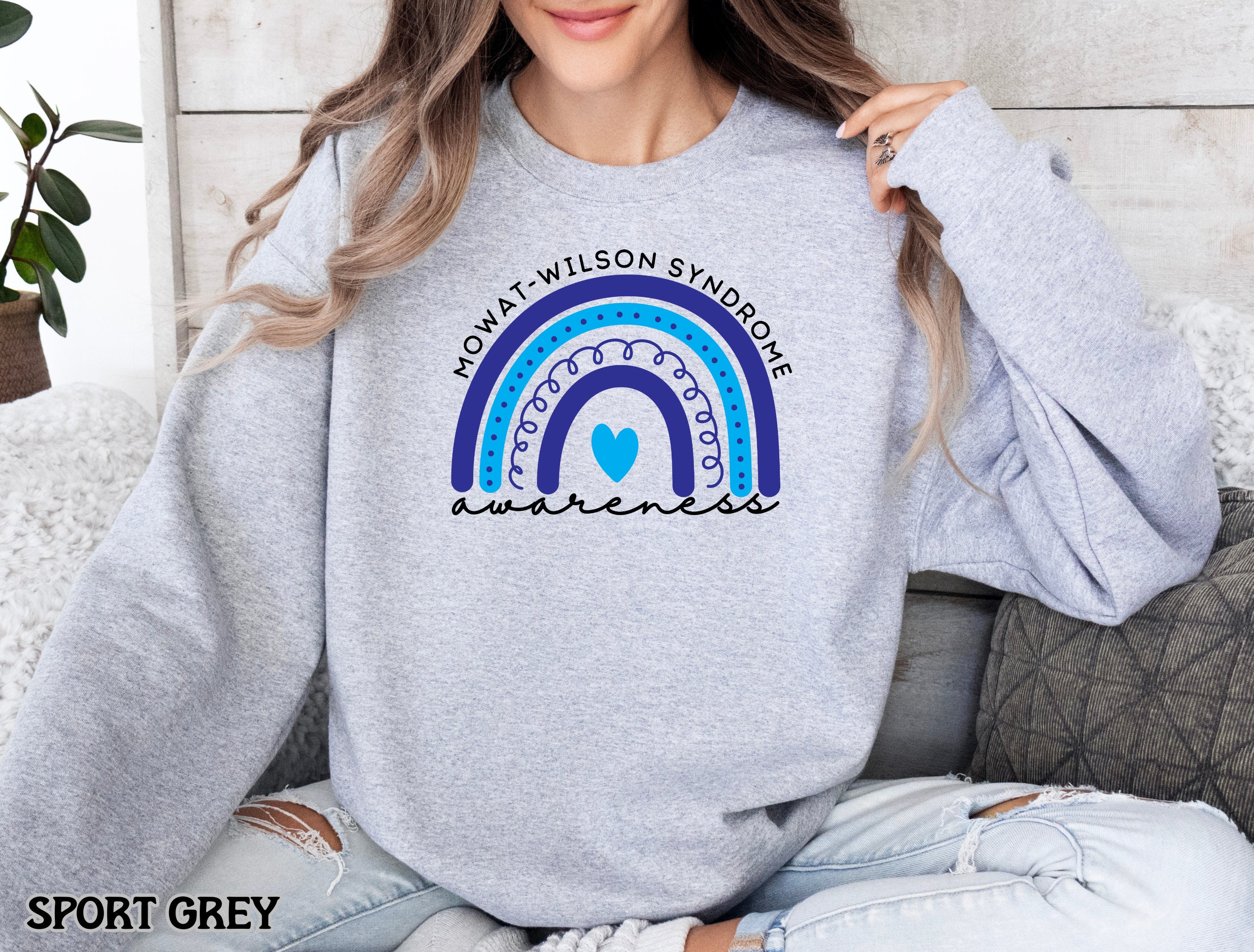 Mowat-wilson Syndrome Awareness Sweatshirt, Rare Disease Sweater, MWS ...