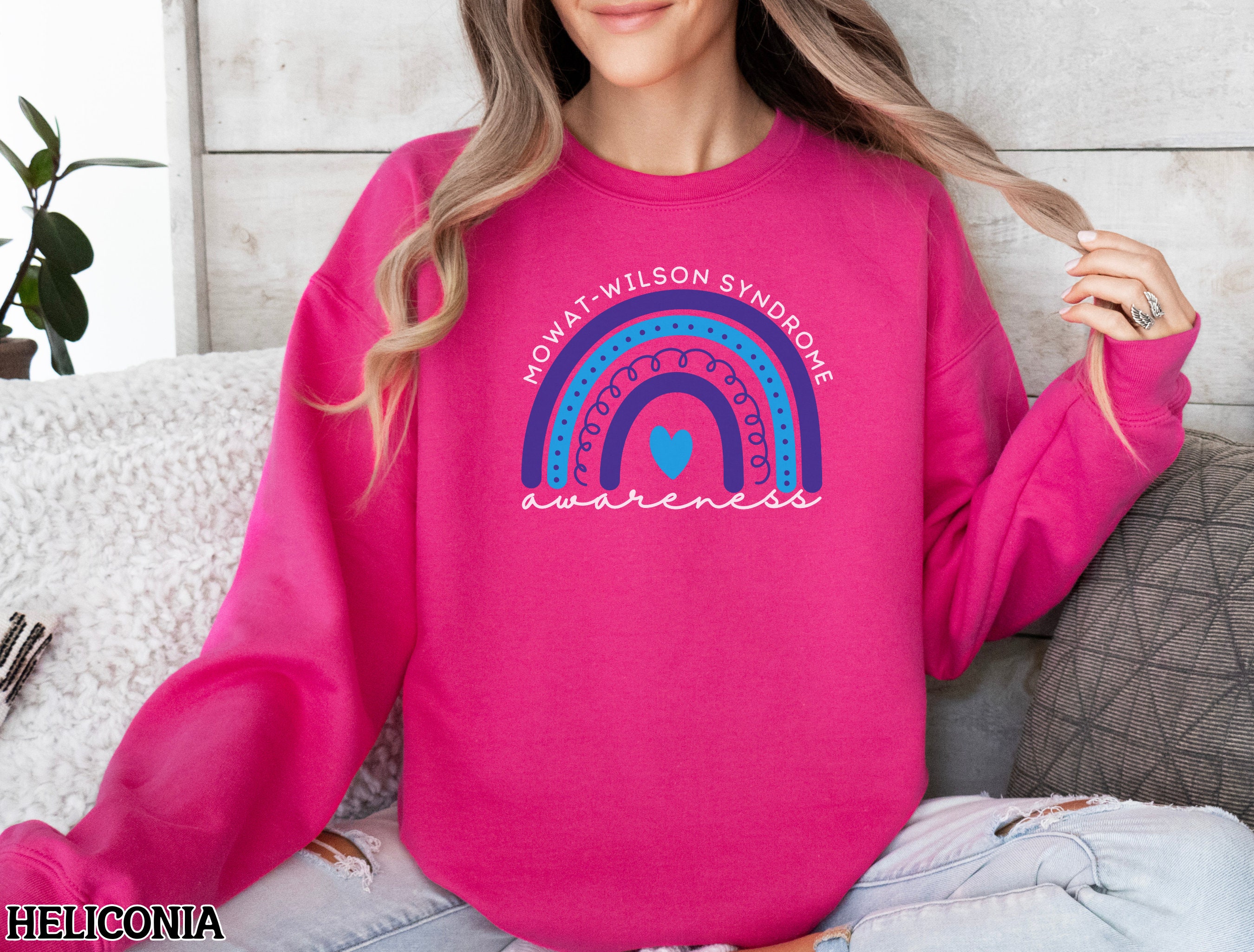 Mowat-wilson Syndrome Awareness Sweatshirt, Rare Disease Sweater, MWS ...