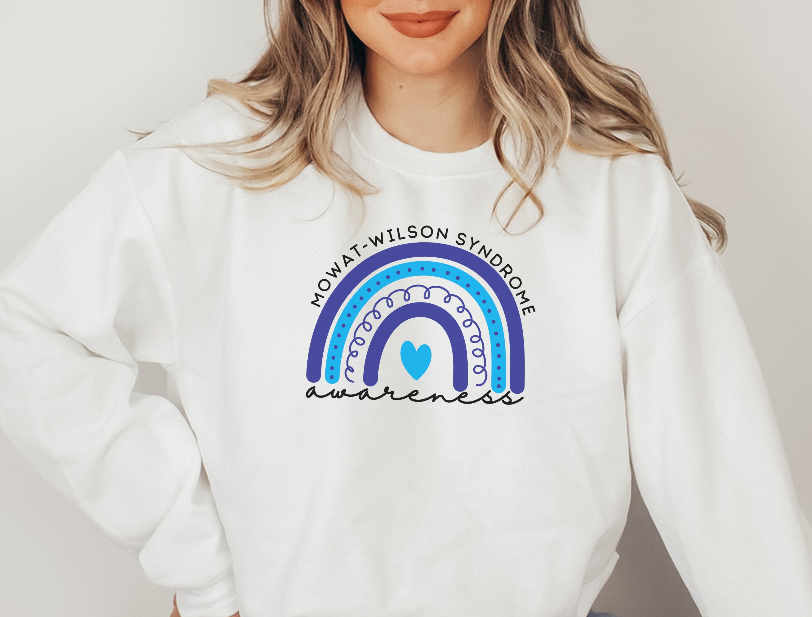 Mowat-wilson Syndrome Awareness Sweatshirt, Rare Disease Sweater, MWS ...