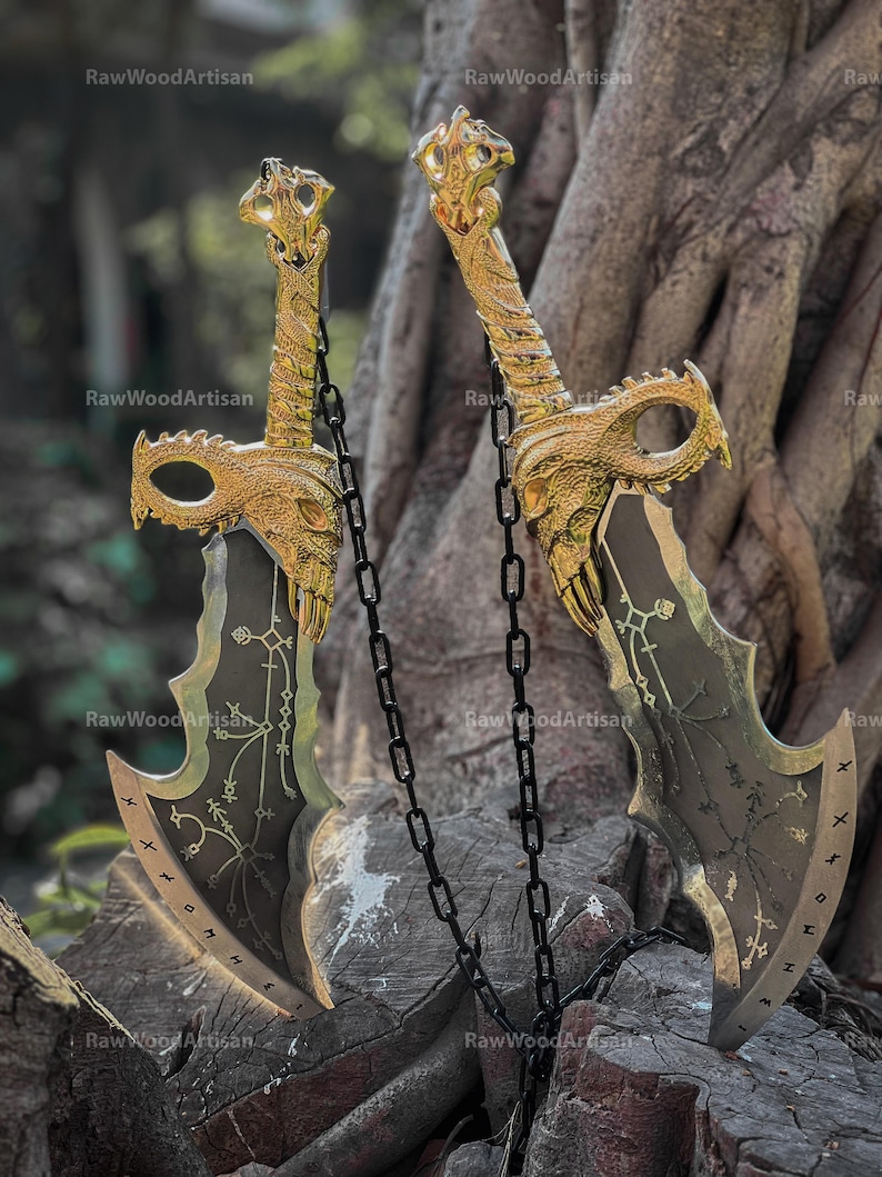 Blades of Chaos God of War Blades of Chaos Blades of Chaos Metal Replica Chaos Blades Kratos ...