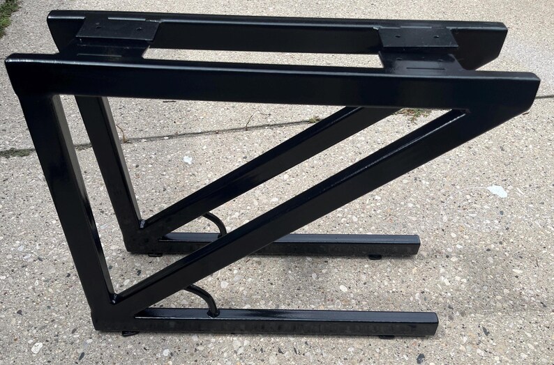 Modern End Table Legs Steel & Adjustable - Etsy