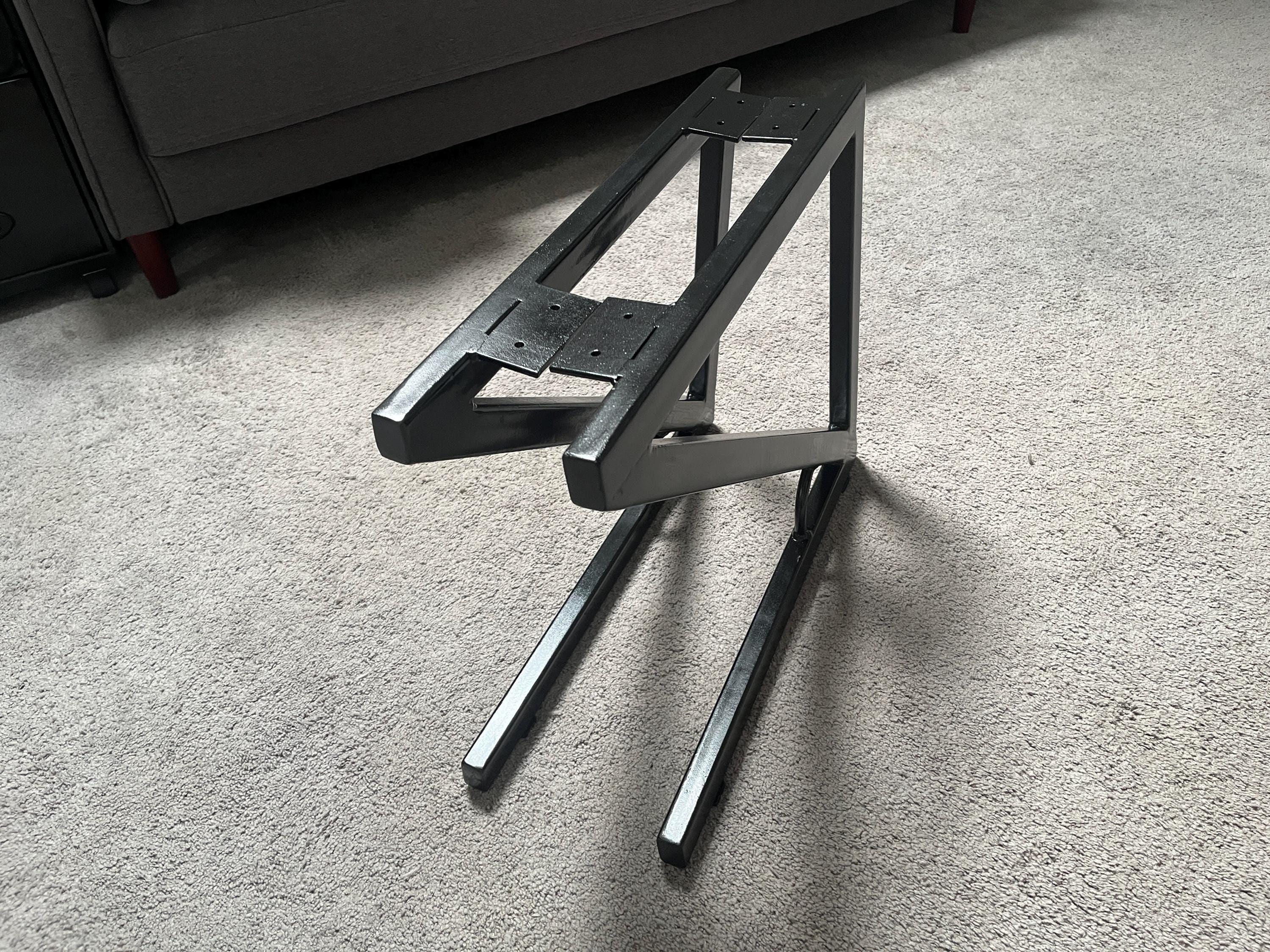 Modern End Table Legs Steel & Adjustable - Etsy