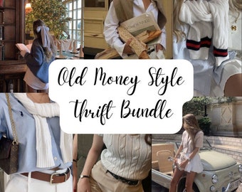 Old Money Style Mystery Bundle/box Old Money Core Aesthetic Clothing ...
