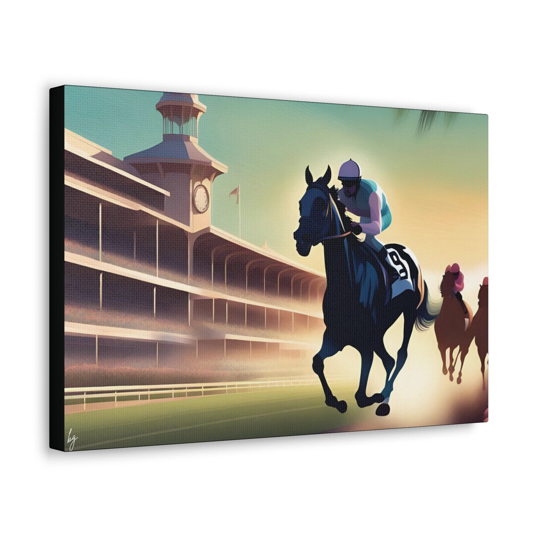 Big Mare by the Sea, Zenyatta - Etsy