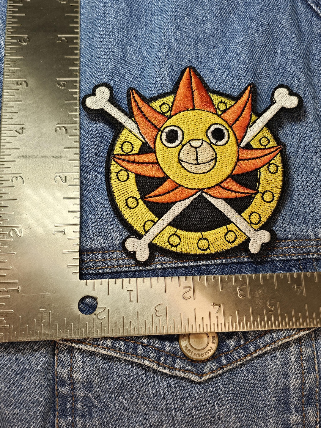 Embroidered Patches Logo One Piece Manga Anime Monkey D.luffy Straw Hat ...