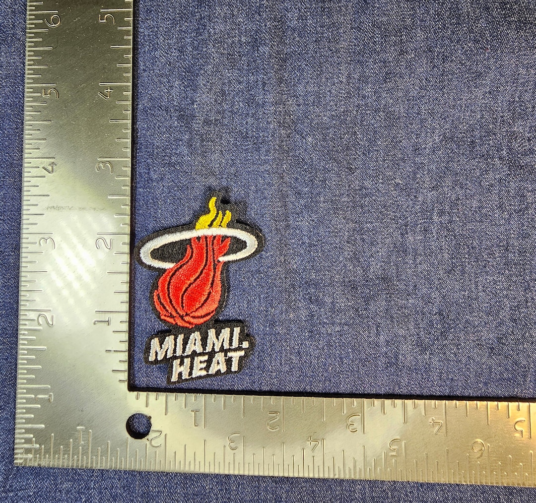 Miami Heat NBA Embroidery Patch Patches Iron on / Sew on Transfer - Etsy