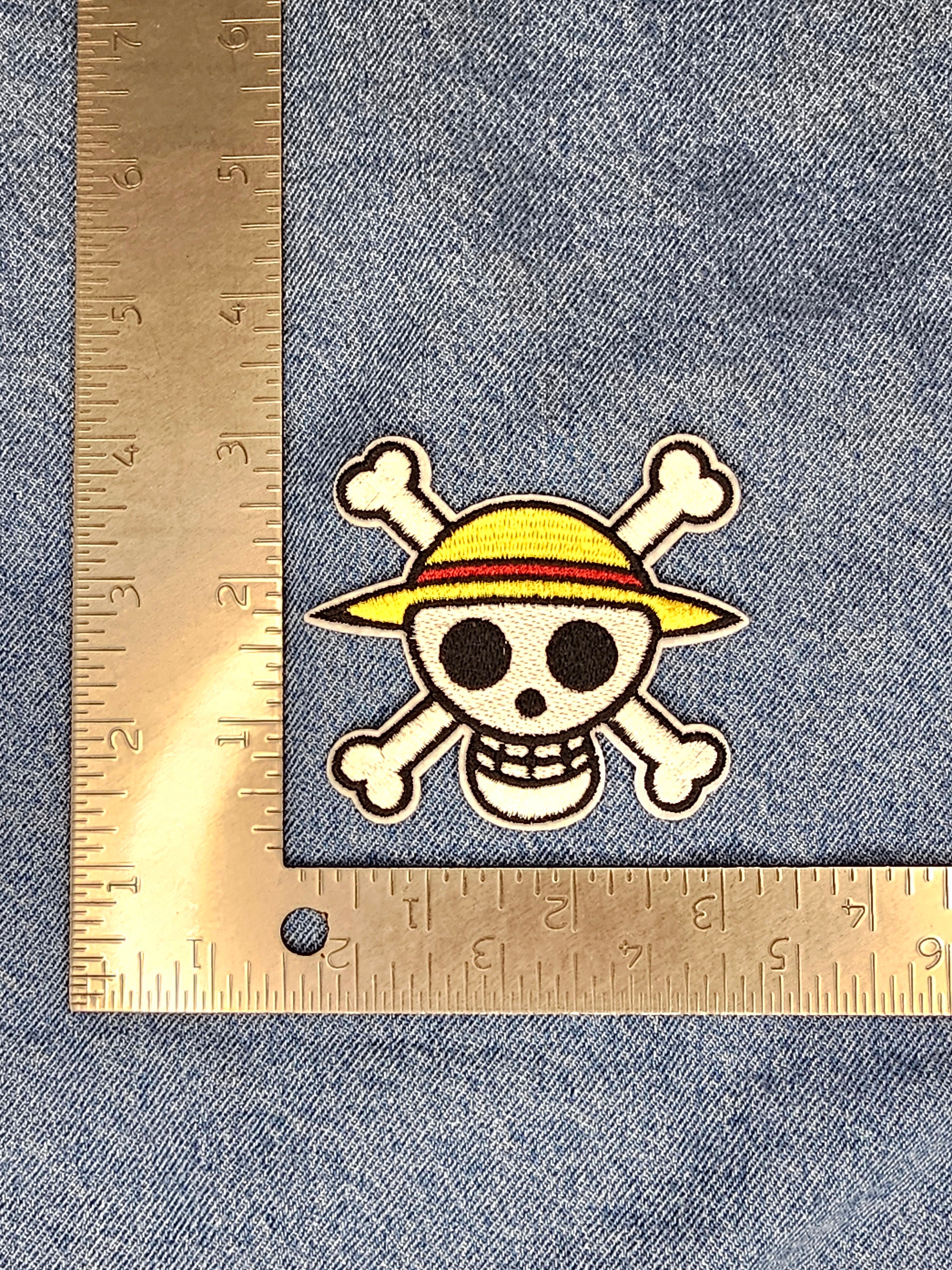 Embroidered Patches Logo One Piece Manga Anime Monkey D.luffy Straw Hat ...