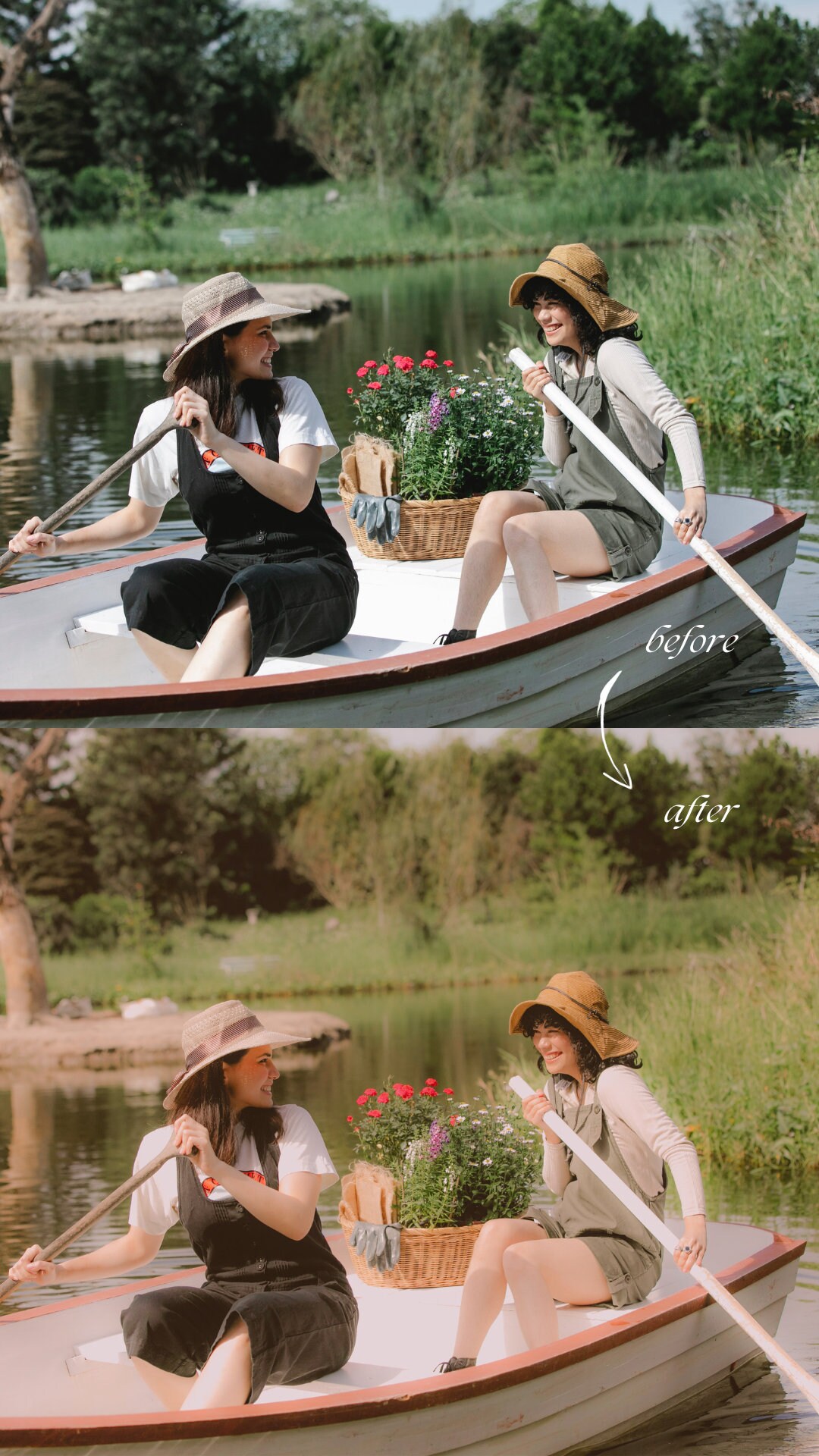 4 Cottagecore Mobile & Desktop Presets, Dreamy Glow Presets, Outdoor ...