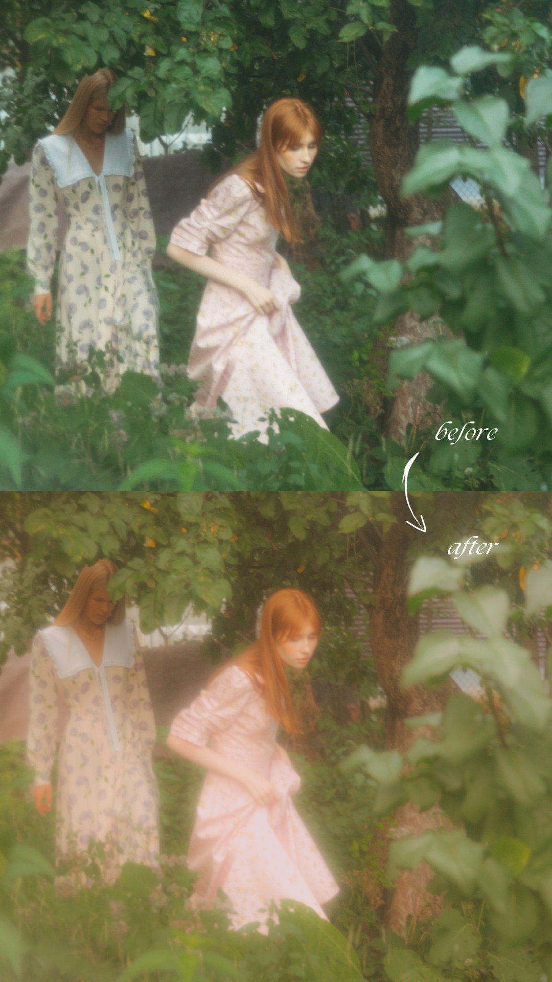 4 Cottagecore Mobile & Desktop Presets, Dreamy Glow Presets, Outdoor ...