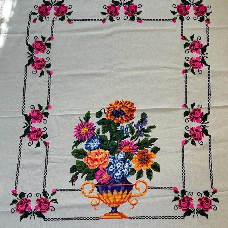Mexican Table Cloth - Etsy