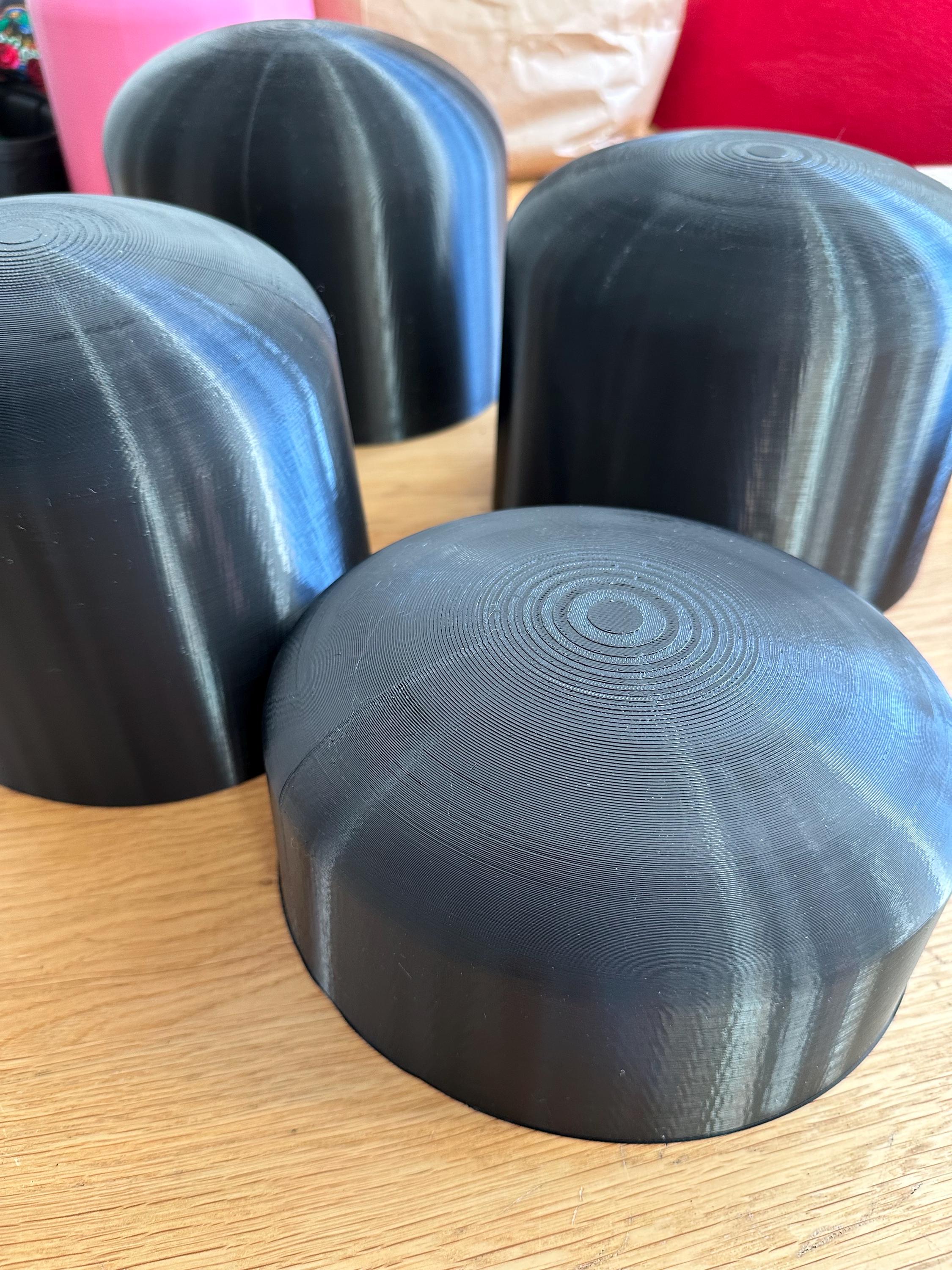 3D Printed Hat Block – Standard Crown Mold No. 101 for Felt Hats, Sizes ...