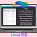 Holographic Starlight Invoice - Digital and Print Ready Canva Template ...