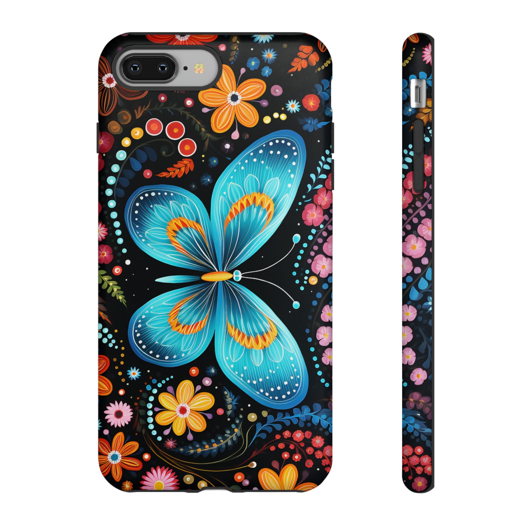 Butterfly Phone Case, Colorful Butterfly Phone Case, Butterflies and ...